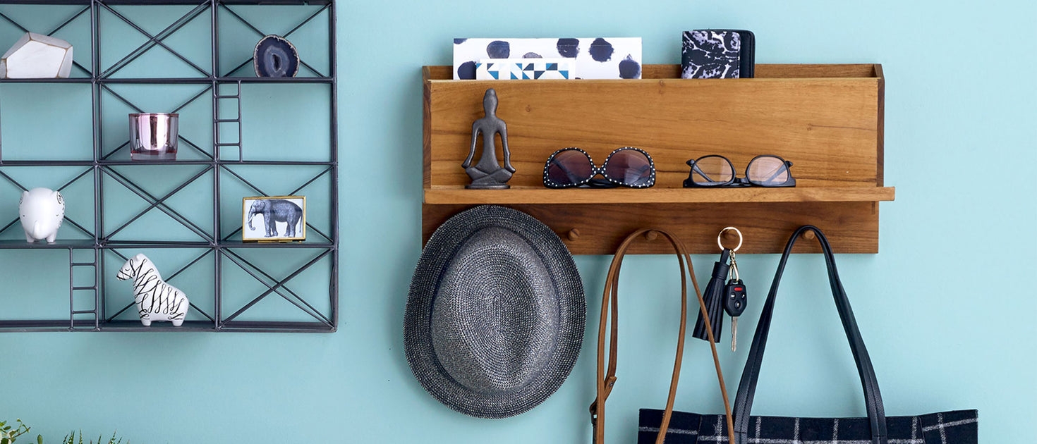 Wall Organization & Hooks — Design Ideas