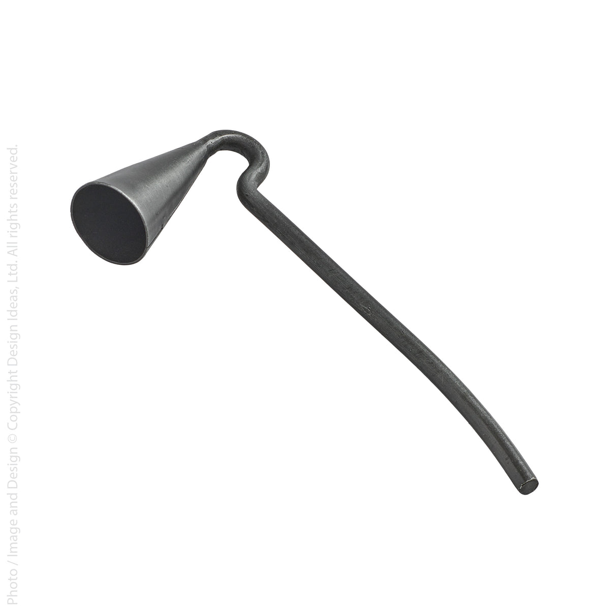Jasper™ Hand Forged Iron Candle Snuffer - texxture™ — Design Ideas