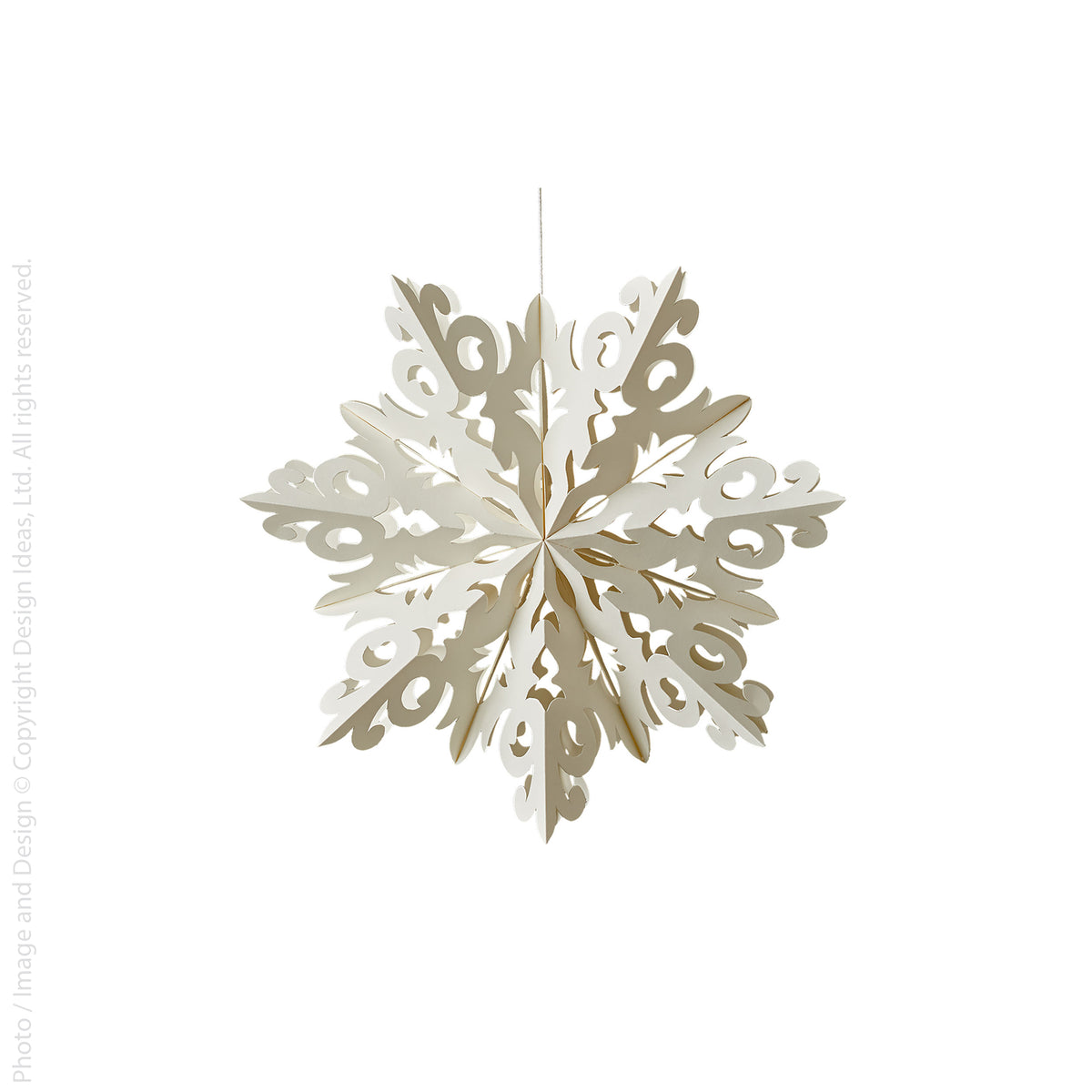 Flurry Paper Snowflake Dazzle (Medium) - texxture™ — Design Ideas