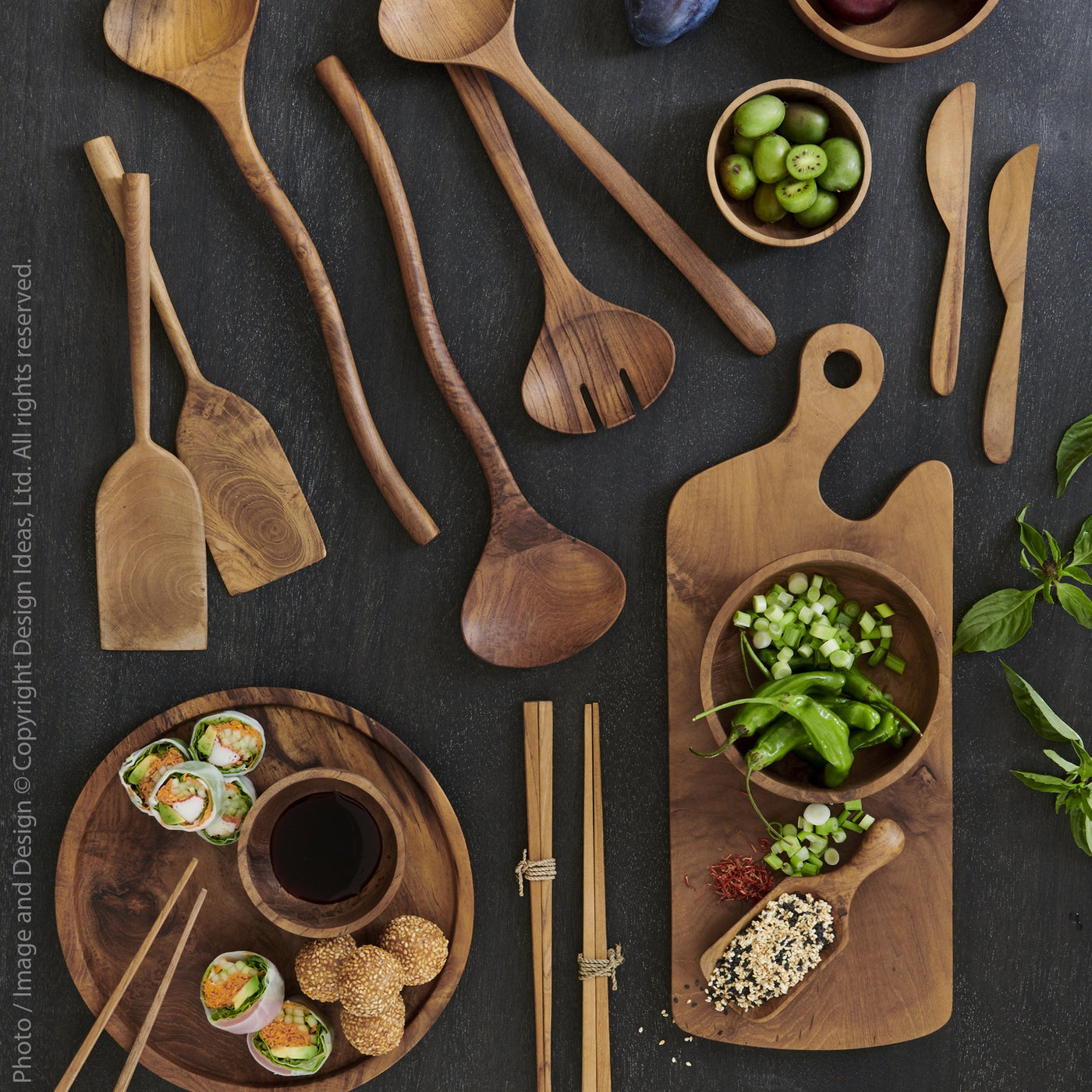 Chiku Teak Chopsticks - texxture™ — Design Ideas