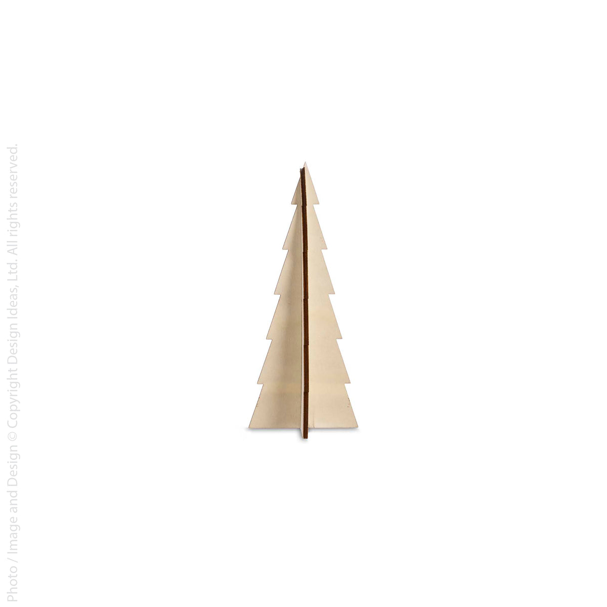 Tannenbaum White Wood Tree Set (6 Inch) — Bundle - texxture™ — Design Ideas